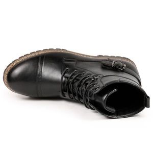 Metrocharm | Shoes | Metrocharm Mc34 Black Mens Lace Up Oxford Boot ...